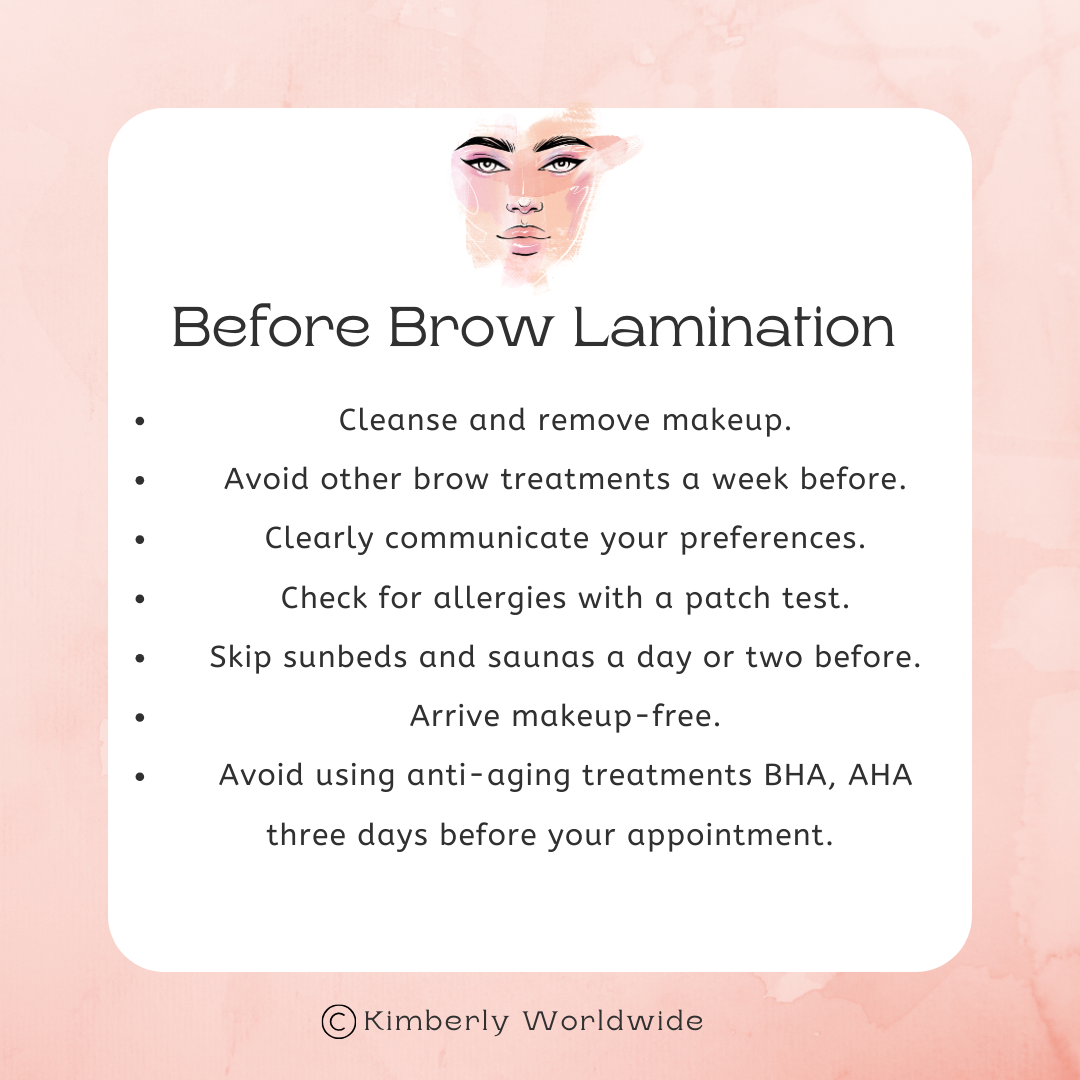 The Brow Lamination Diaries: Before and After - My Brow Makeover ...